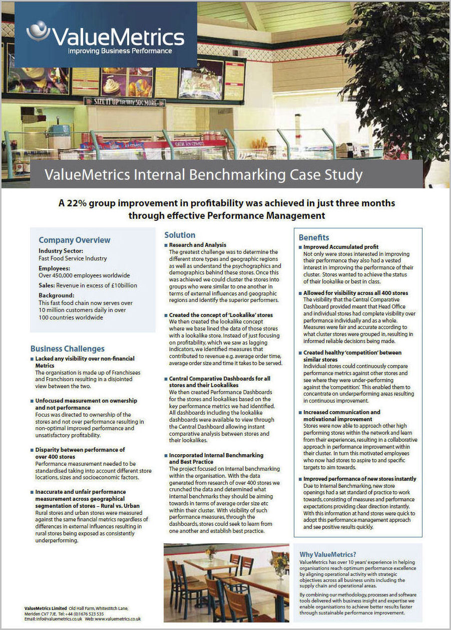 Case Studies | ValueMetrics